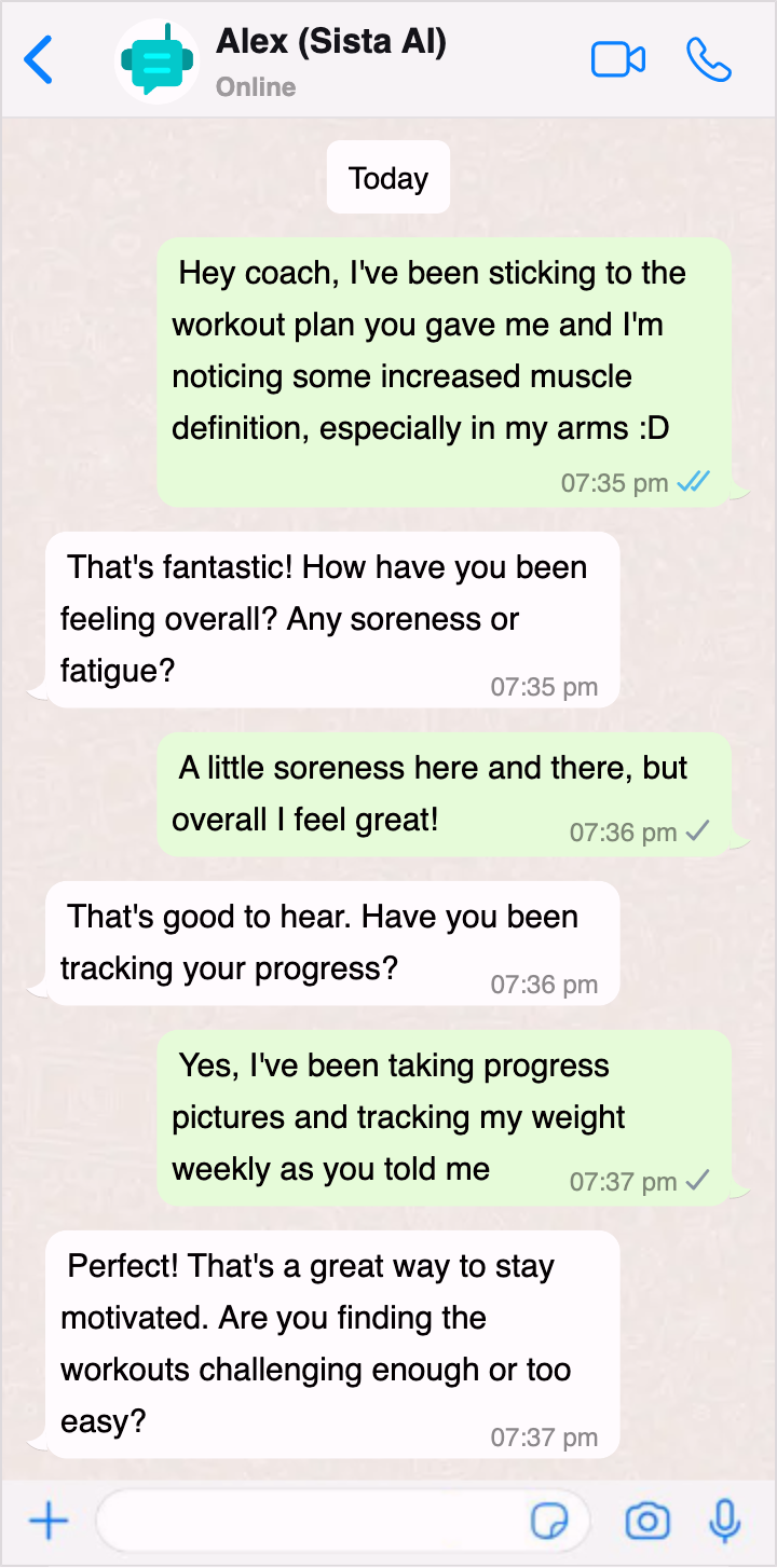 Sista.ai - Your Personal AI Life Coach